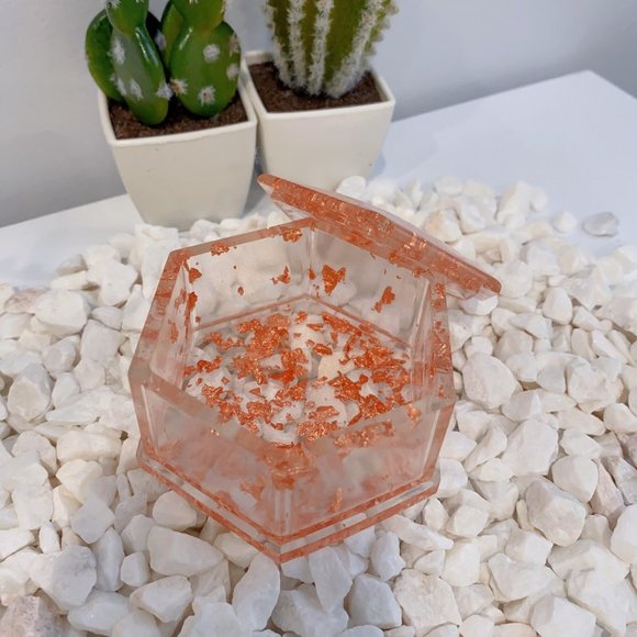 Storage & Organization | Epoxy Resin Storage Tray And Vase Handmade ...